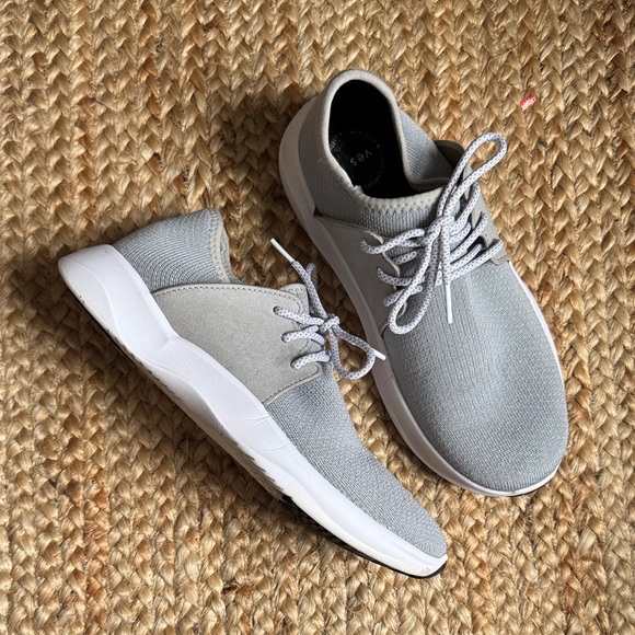 Vessi | Shoes | Vessi Womens 9 Everyday Sneaker Light Grey Waterproof ...